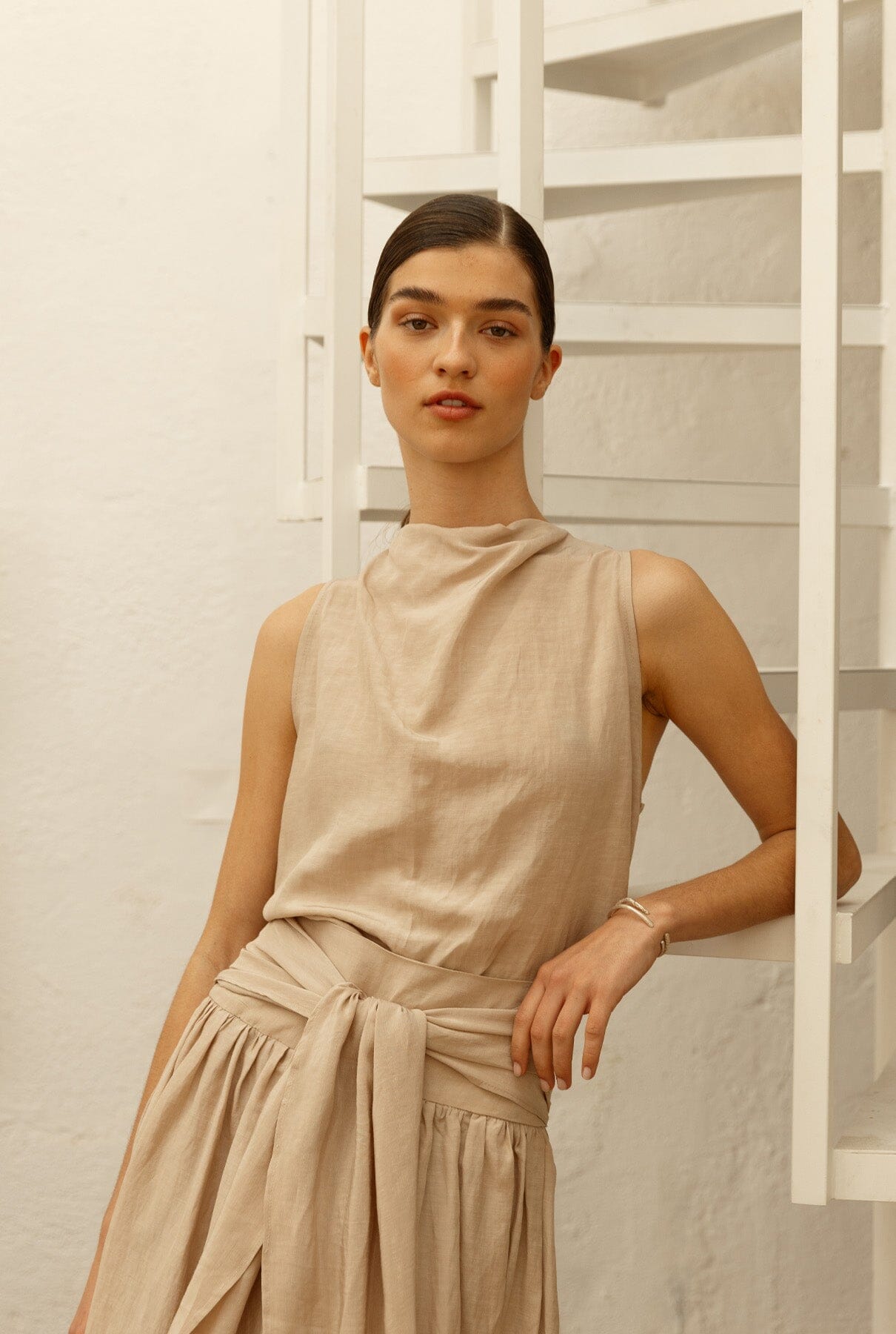 Top Sofía Beige – ES Fascinante