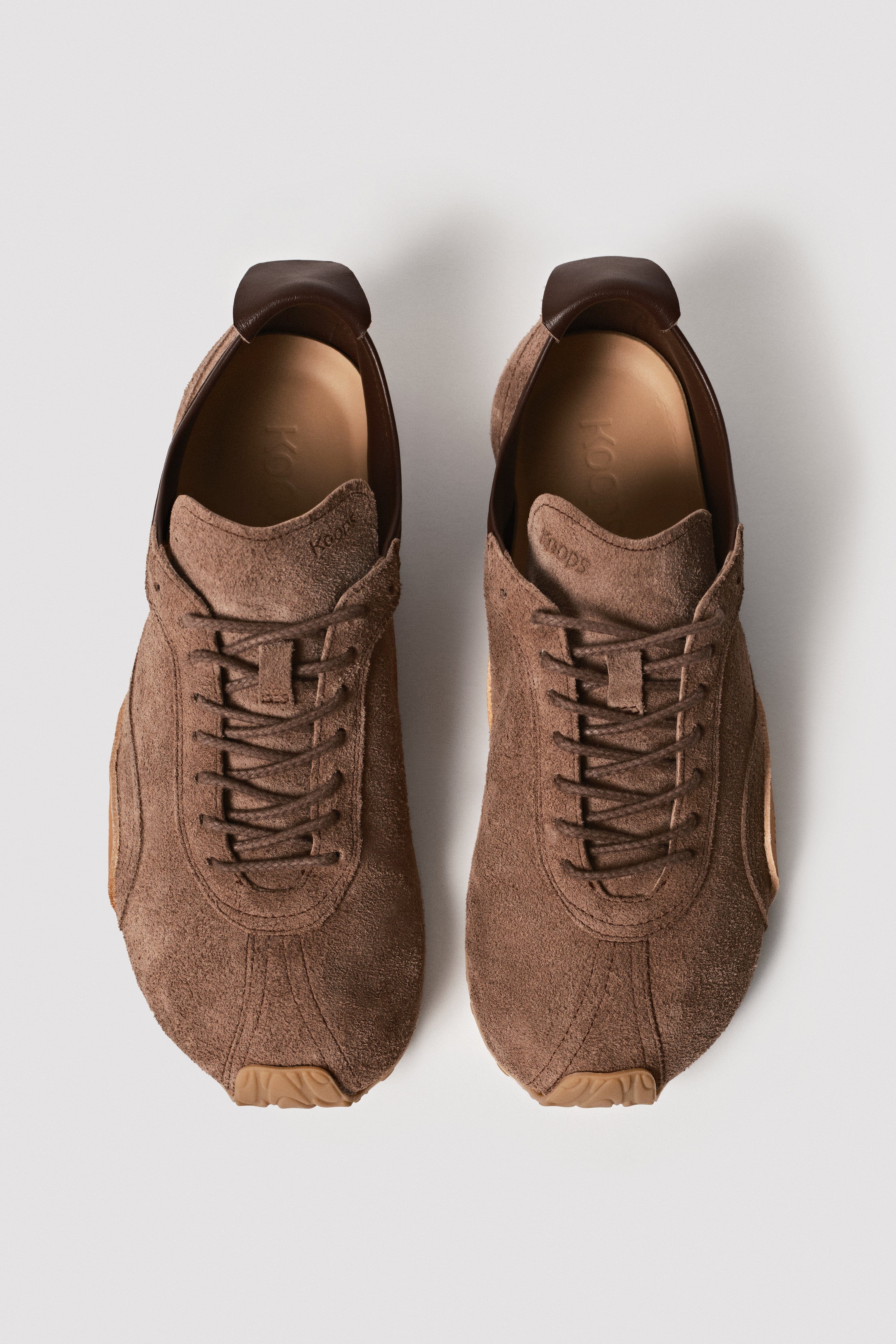 KOOPS Zen Barefoot Sneaker Wood | Natural Leather Minimalist Shoe – ES ...
