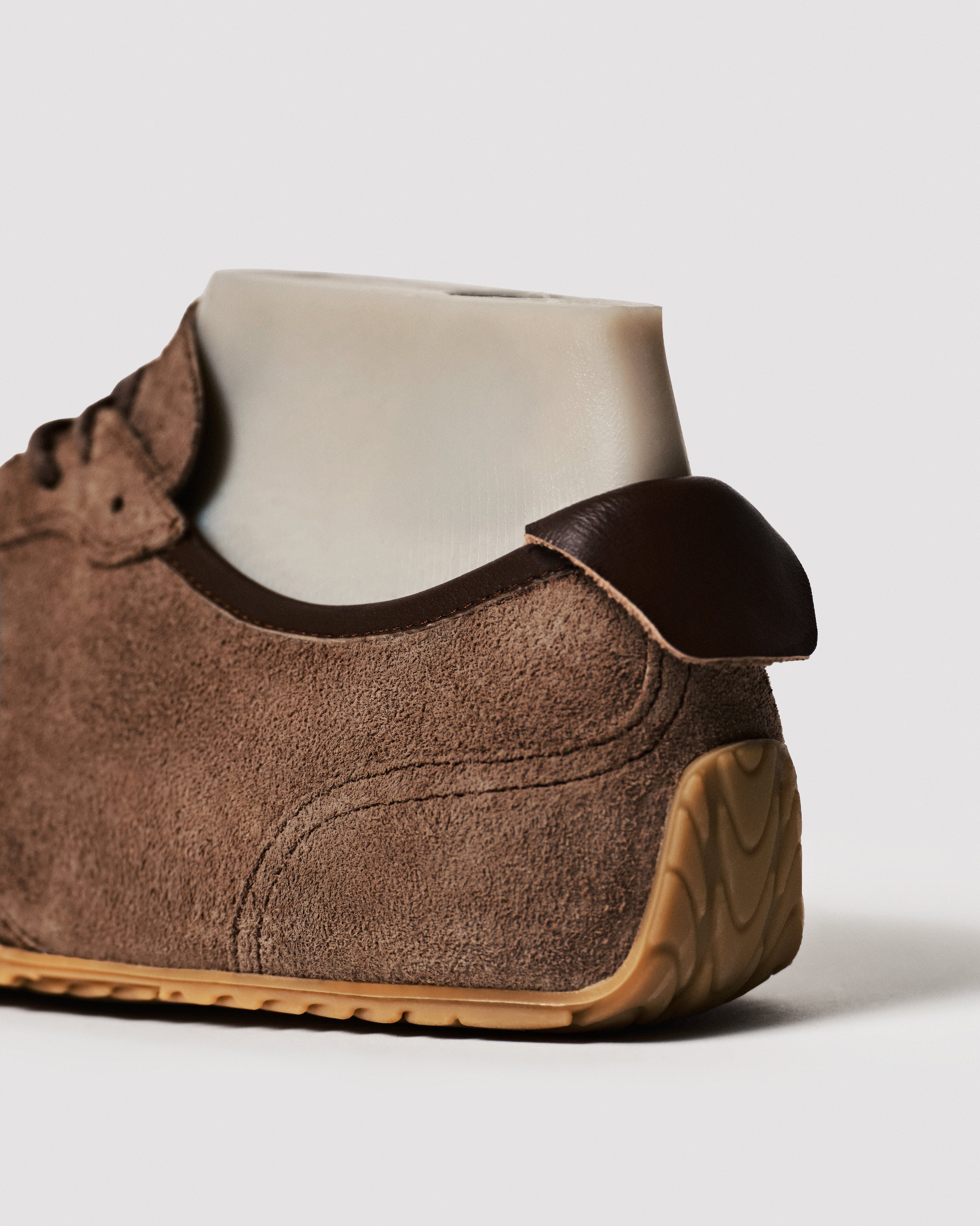 KOOPS Zen Barefoot Sneaker Wood | Natural Leather Minimalist Shoe – ES ...